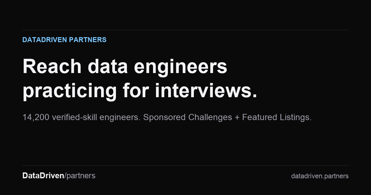 AI engineer interview loop design in 2026: the four-block framework ...